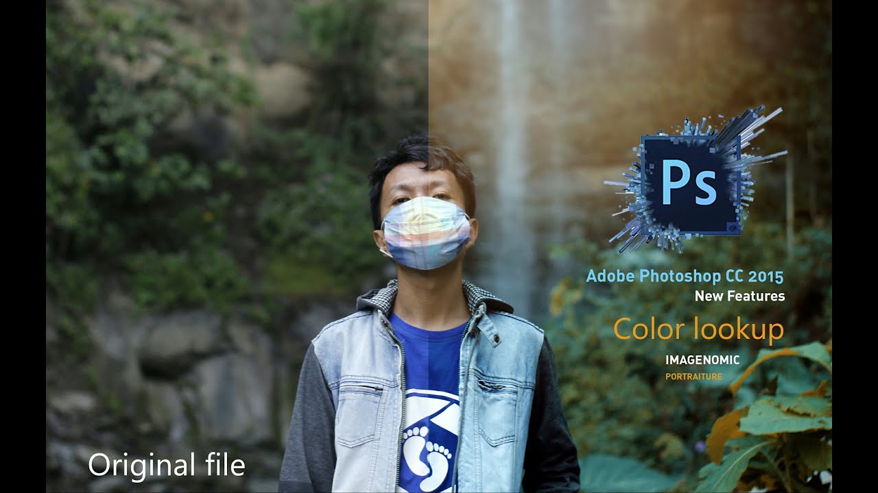 Tutorial edit foto tone color lookup dan portraiture di photoshop - YouTube