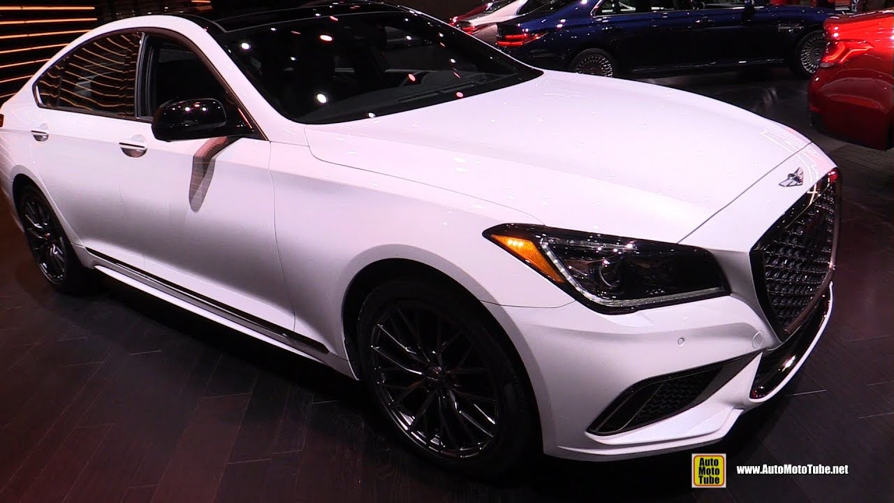 2020 Genesis G80 Sport - Exterior Interior Walkaround - 2019 LA Auto ...