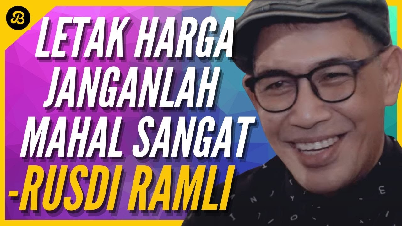 RUSDI RAMLI: PELAKON UTAMA JANGAN LA DEMAND UNTUK BAYARAN MAHAL, KESIAN ...