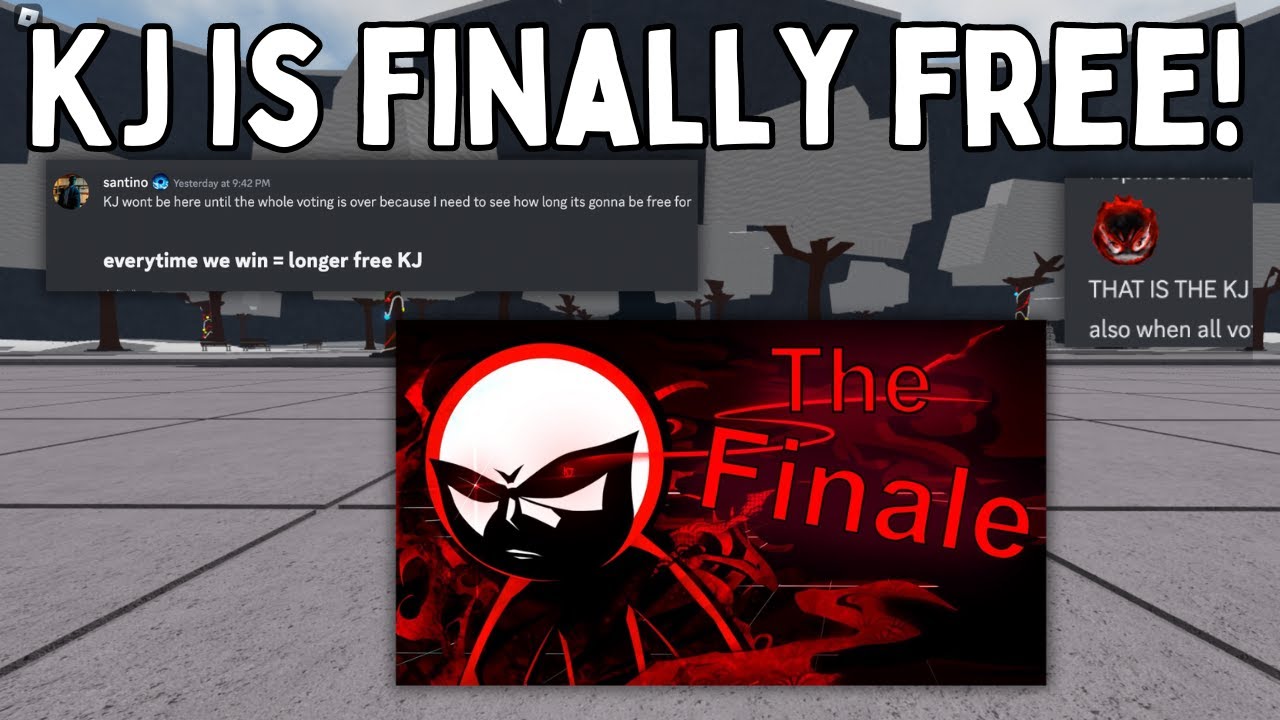 KJ is FINALLY FREE for EVERYONE! - the strongest battlegrounds - YouTube