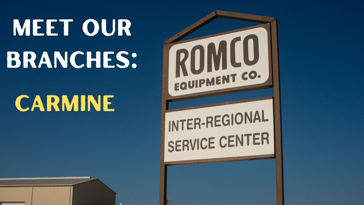Meet Our ROMCO Branches: Carmine, Texas - YouTube
