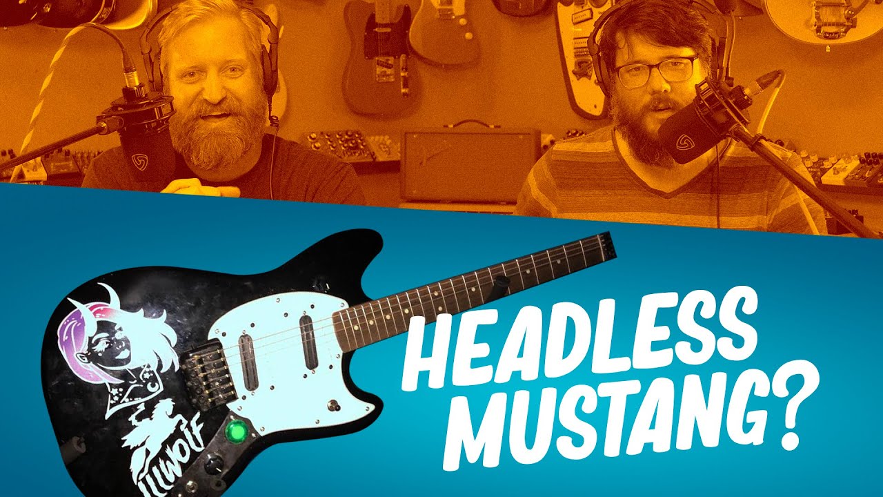 Headless Mustang, Fender SG, Should this be refinished? LeClaire Custom ...