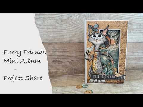 Furry Friends Mini Album - Project share
