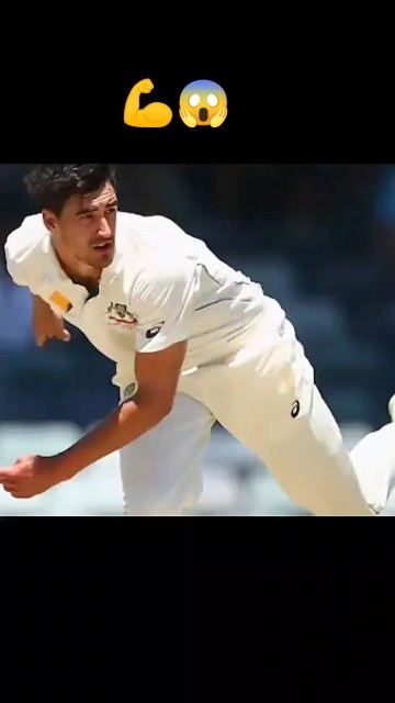 😎👑Mitchell starc 161.4 km per hour speed !fastest ball of Mitchell ...