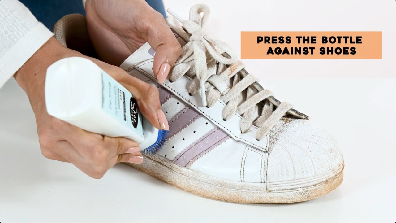 How to clean your shoes with Shoe Mistri Shoe Shampoo? - YouTube