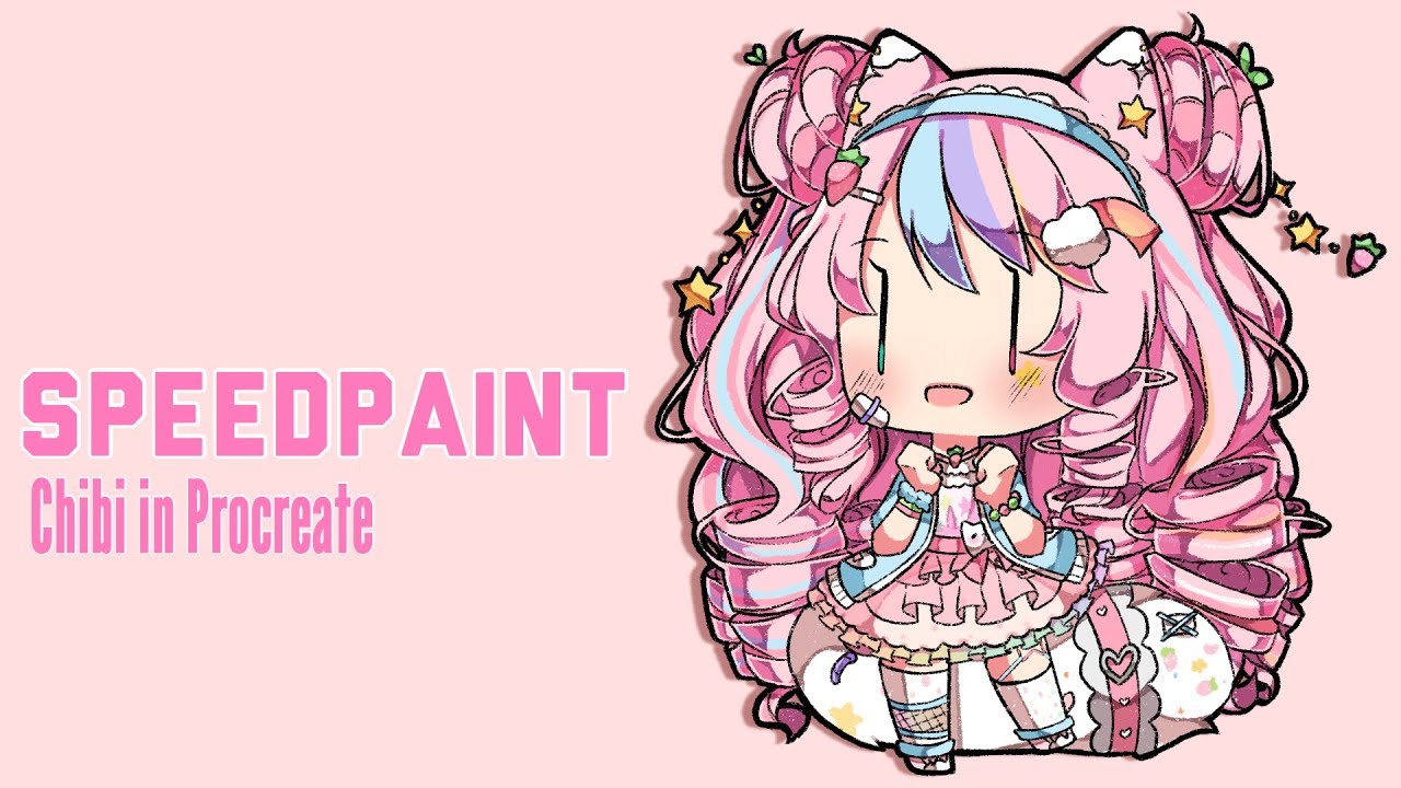 [Speedpaint] Chibi in Procreate - YouTube
