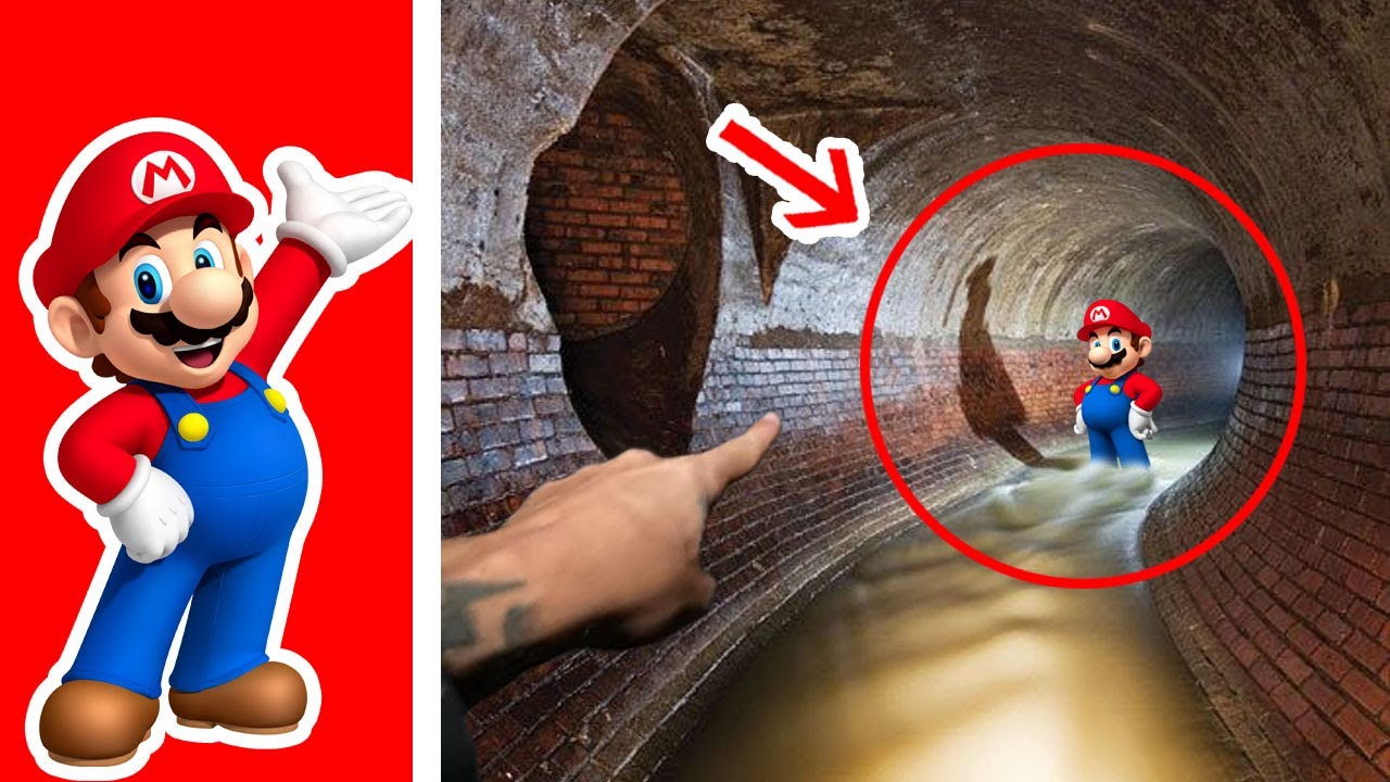 SUPER MARIO BROS Grabado en la Vida Real - YouTube