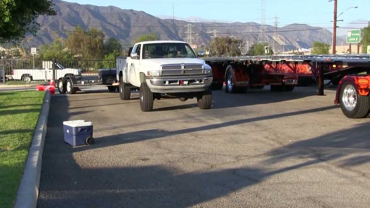Second Generation Dodge Ram Cummins Service Truck At TFK 2013 - YouTube