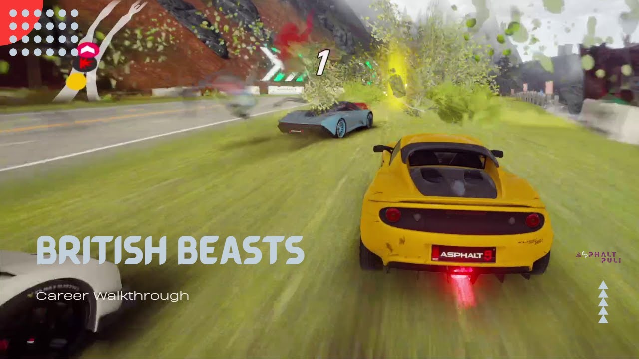 British Beasts Career Game Walkthrough - Asphalt 9: Legends - YouTube
