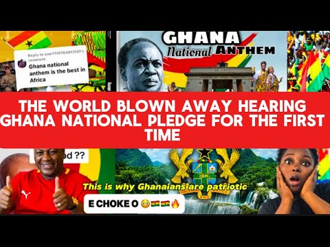 OMG GHANA NATIONAL PLEDGE BROKE THE INTERNET AS FOREIGNERS PLEDGE ...