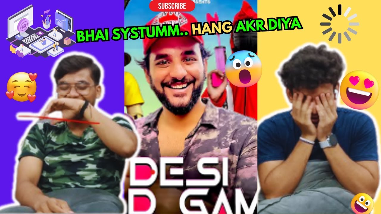 The Cultured Boyz Reacts to Desi SQUID Games in Real Life 😱 - YouTube