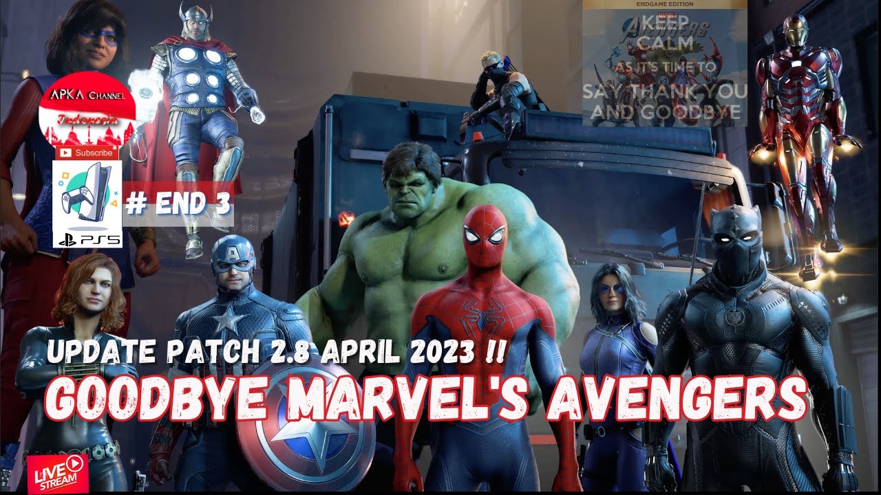 PS5 Goodbye Marvel's Avengers Update 2.8 | All Free Items - 4 # ...