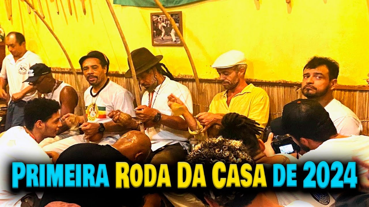 PRIMEIRA Roda de Capoeira na Casa Mestre Ananias, fundador da roda da ...