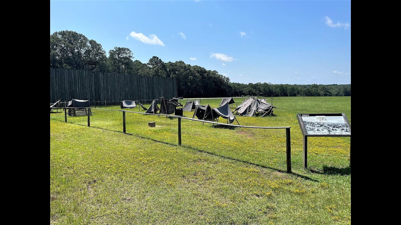 Walking Around Andersonville (Camp Sumter) Prison - YouTube