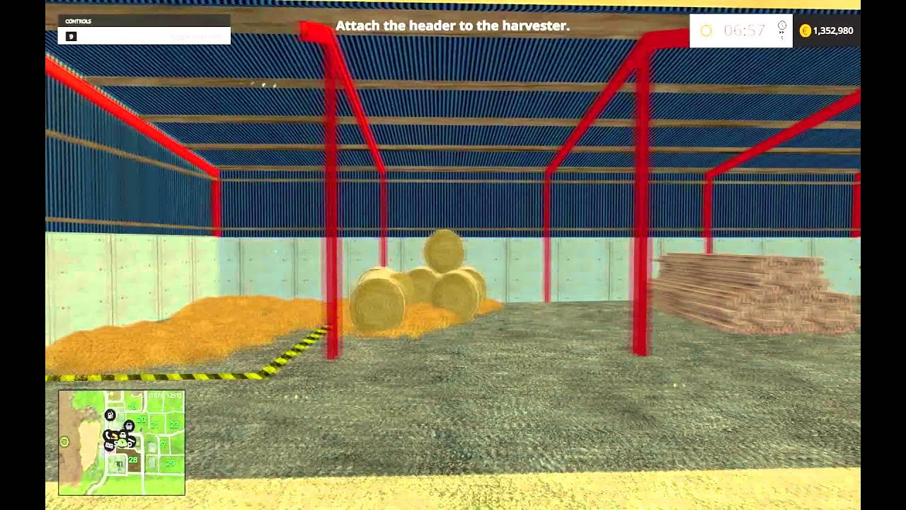 Farming simulator 2015 testing Mulroy Bay Map V 1.0 - YouTube