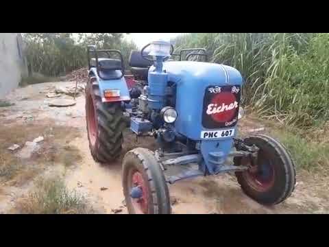 Antique Eicher tractor model 1965 over view By Satwant Singh - YouTube