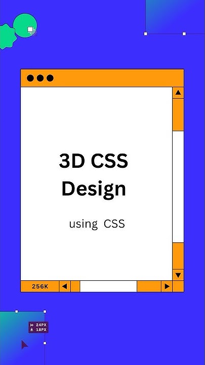 3D design using CSS #new #htmlcss #trending #coding #roblox #css #code ...
