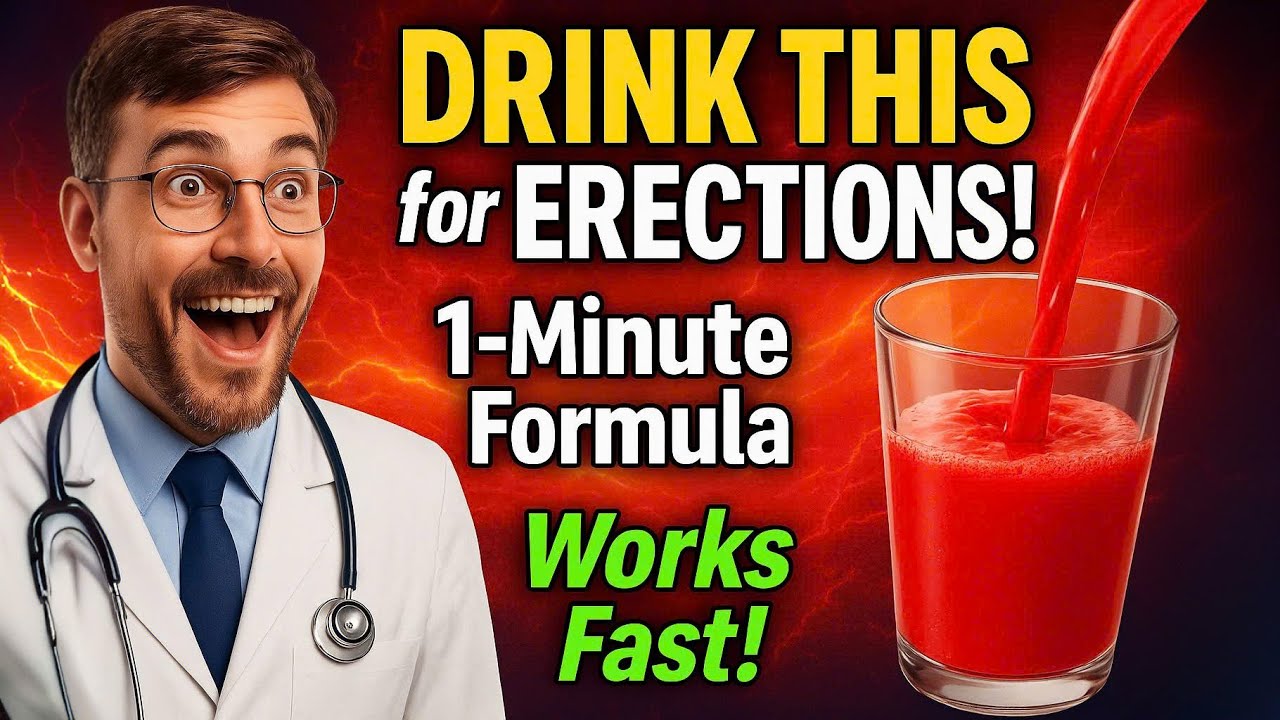 Men Over 60 Are Losing Natural Erection Power–This 1 Minute Drink ...