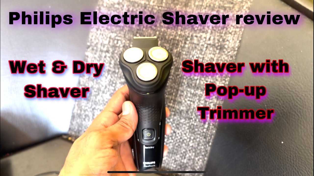 Philips Electric Shaver Review | PHILIPS S1223/45, Wet or Dry Shaver ...
