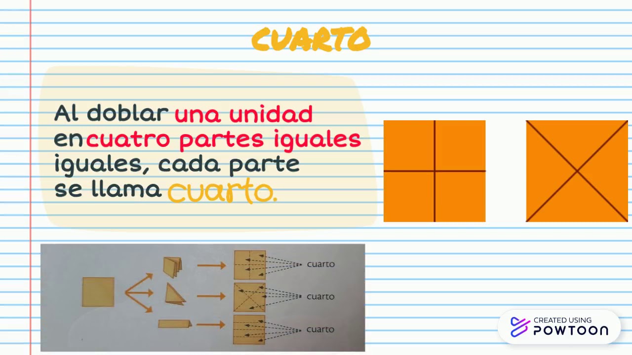 mitad y cuarto - YouTube