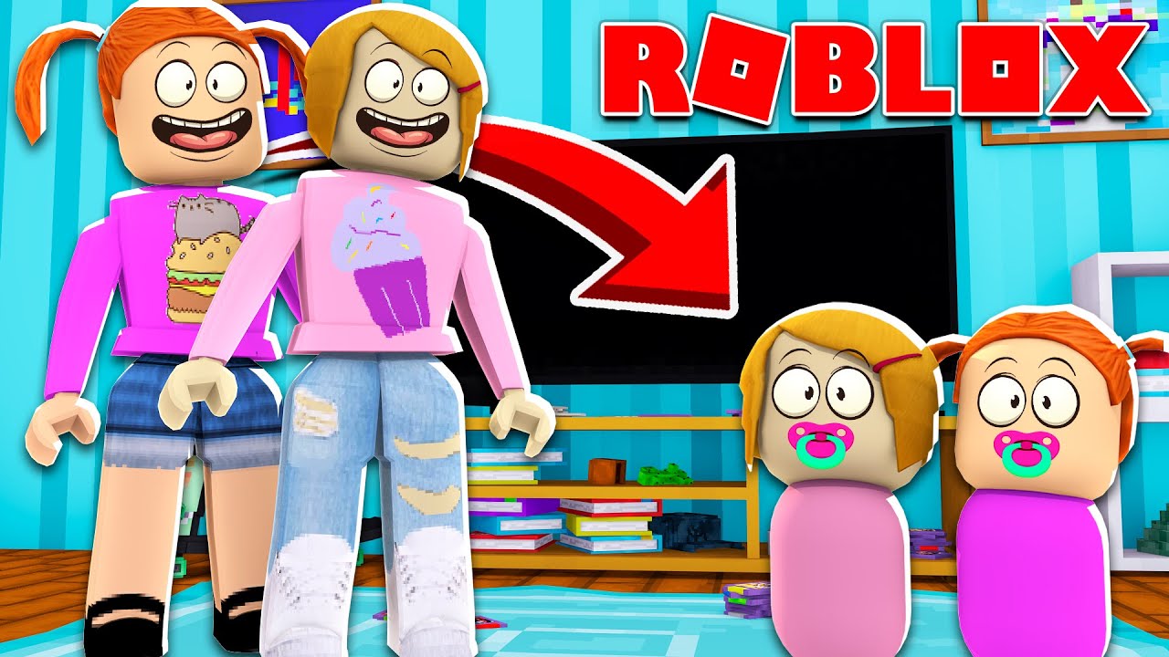 We Got Turned Into Babies In Roblox! - YouTube