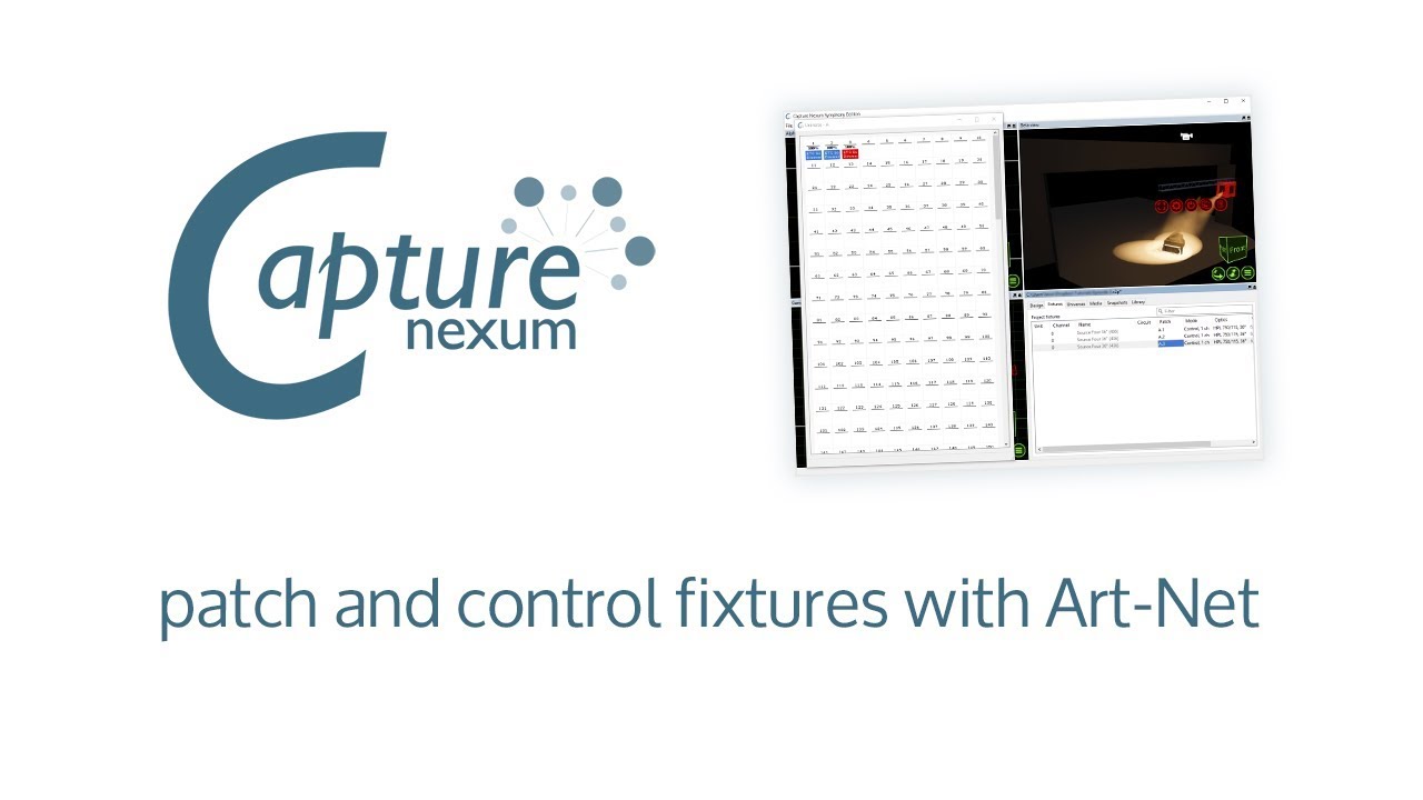 Patch and Control Fixtures with Art-Net - YouTube