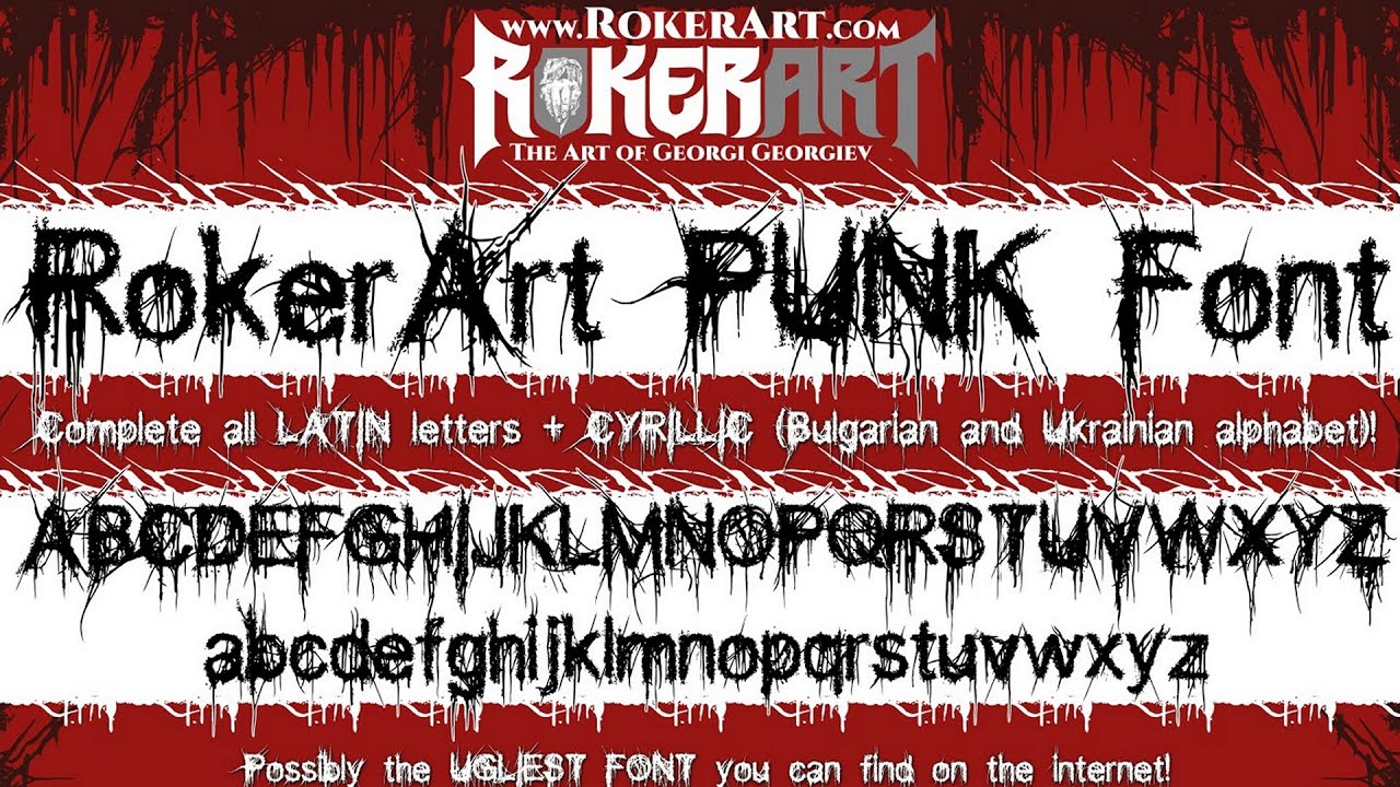 Presentation and example of Logo creation process with RokerArt PUNK ...