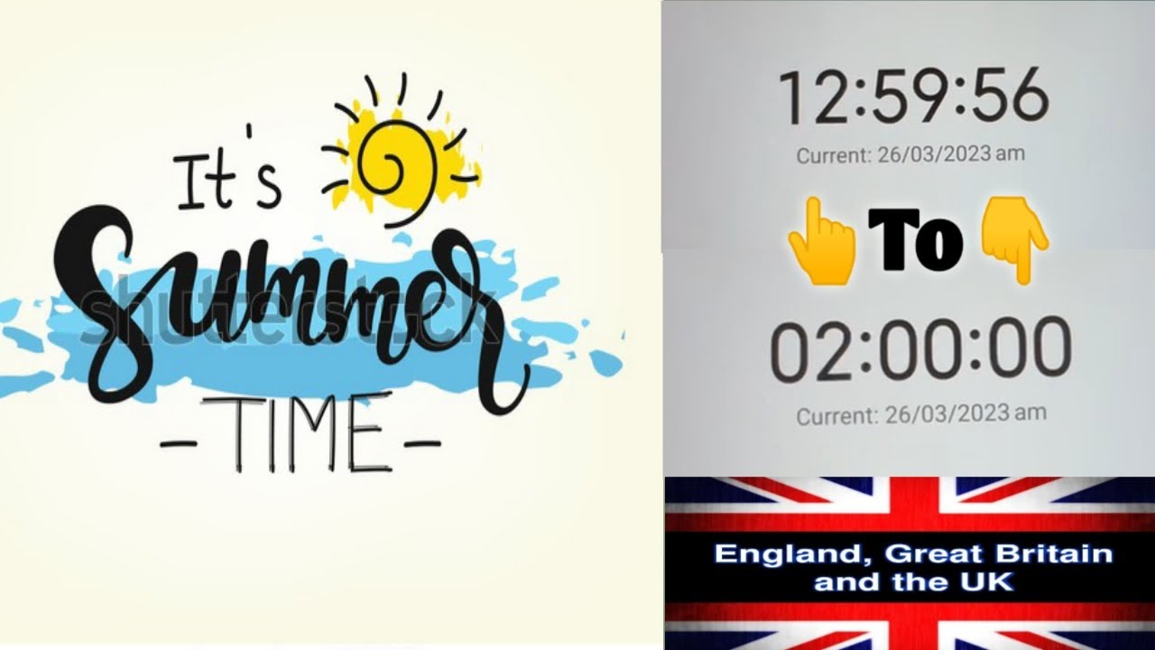 Day light saving 🌞British summer time start అయింది 1hr తగిపాయింది 🌞#GMT ...