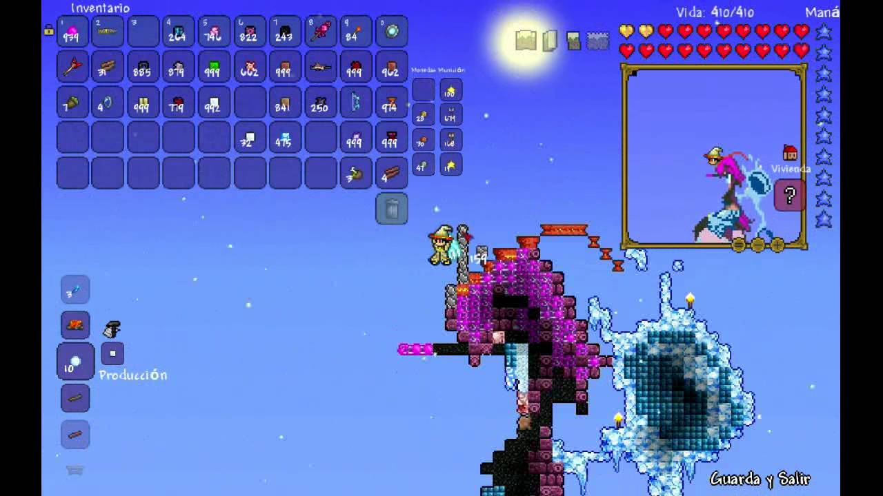 Hata no Kokoro (Touhou) Pixel Art - Terraria - YouTube