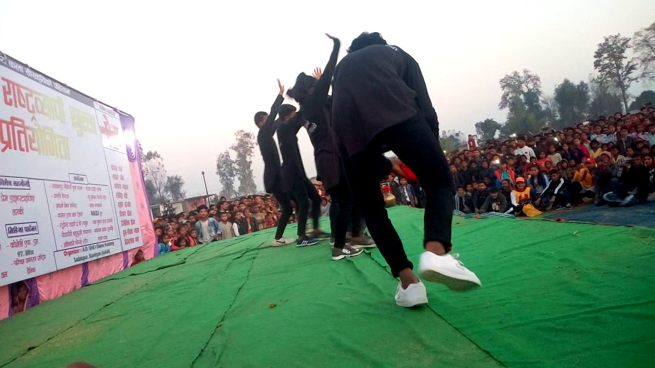 best dance of push 15 open dance program bauniya - YouTube