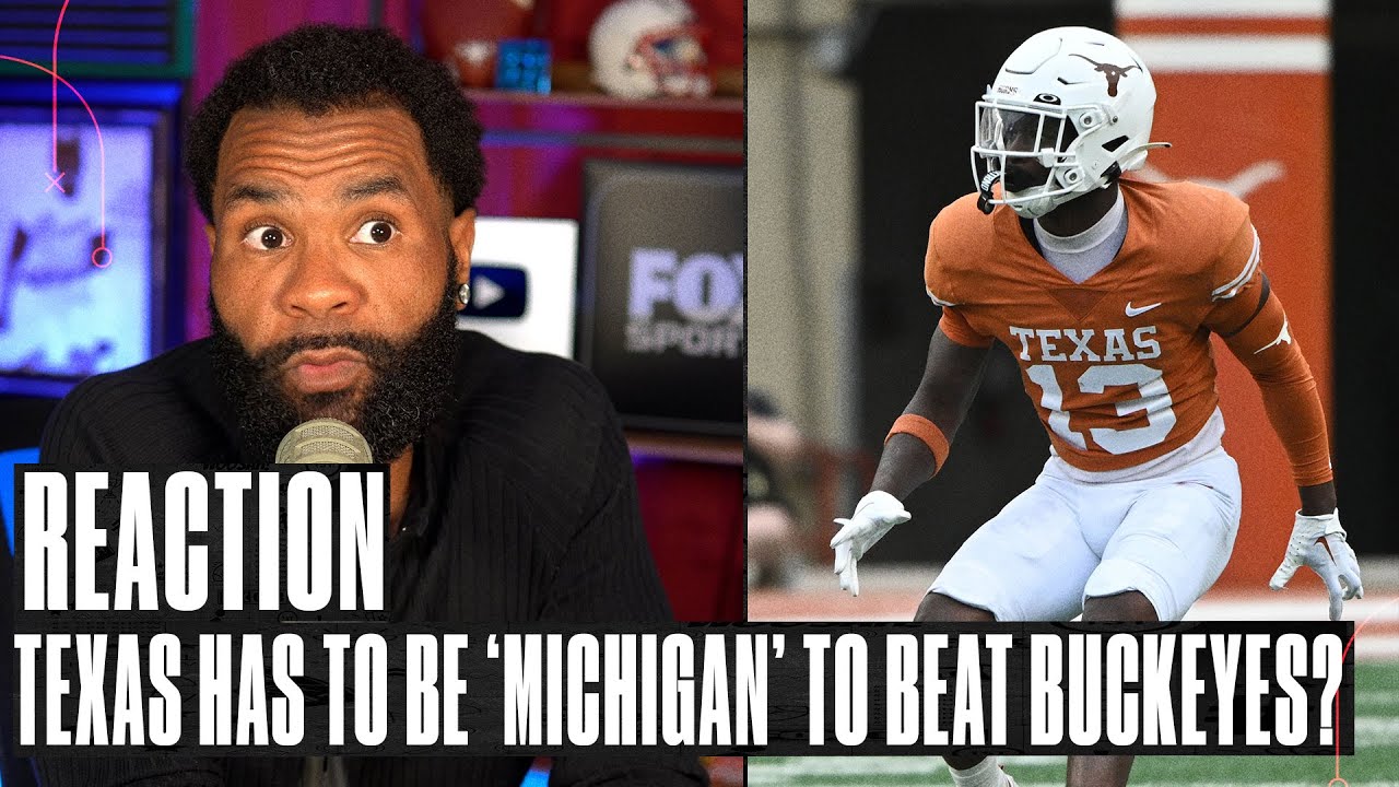 REACTION: Texas HAS to be 'MICHIGAN' to beat Jeremiah Smith & Ohio ...