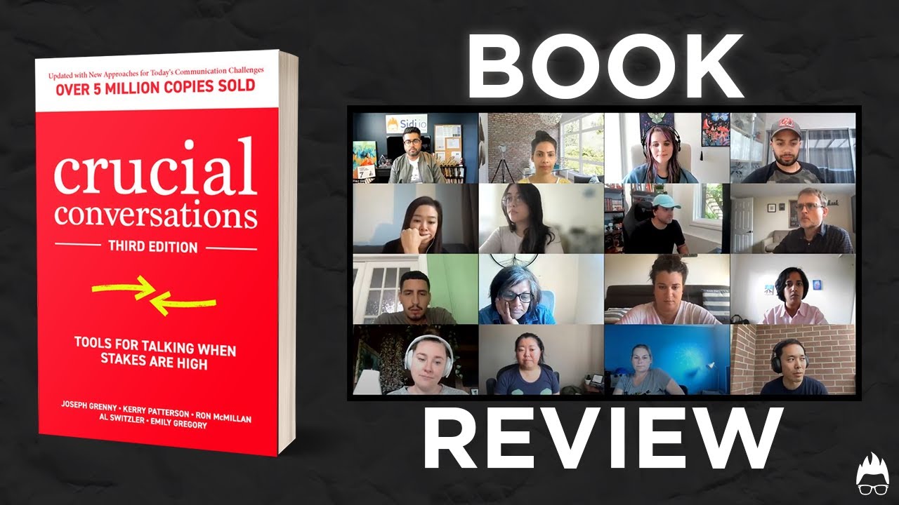 Crucial Conversations Book Review - Book of the Month #9 - YouTube
