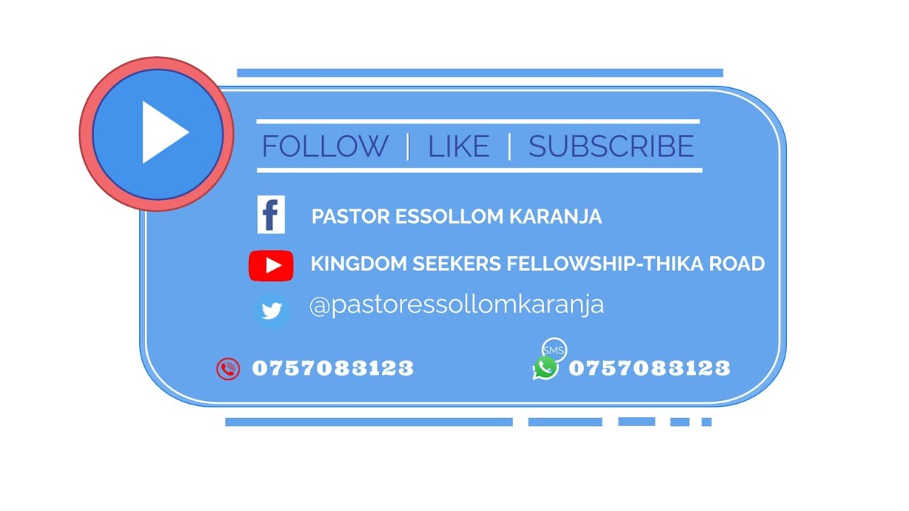 Pursuing Holiness in a Unholy World || Pst Peter Ng'ang'a - YouTube