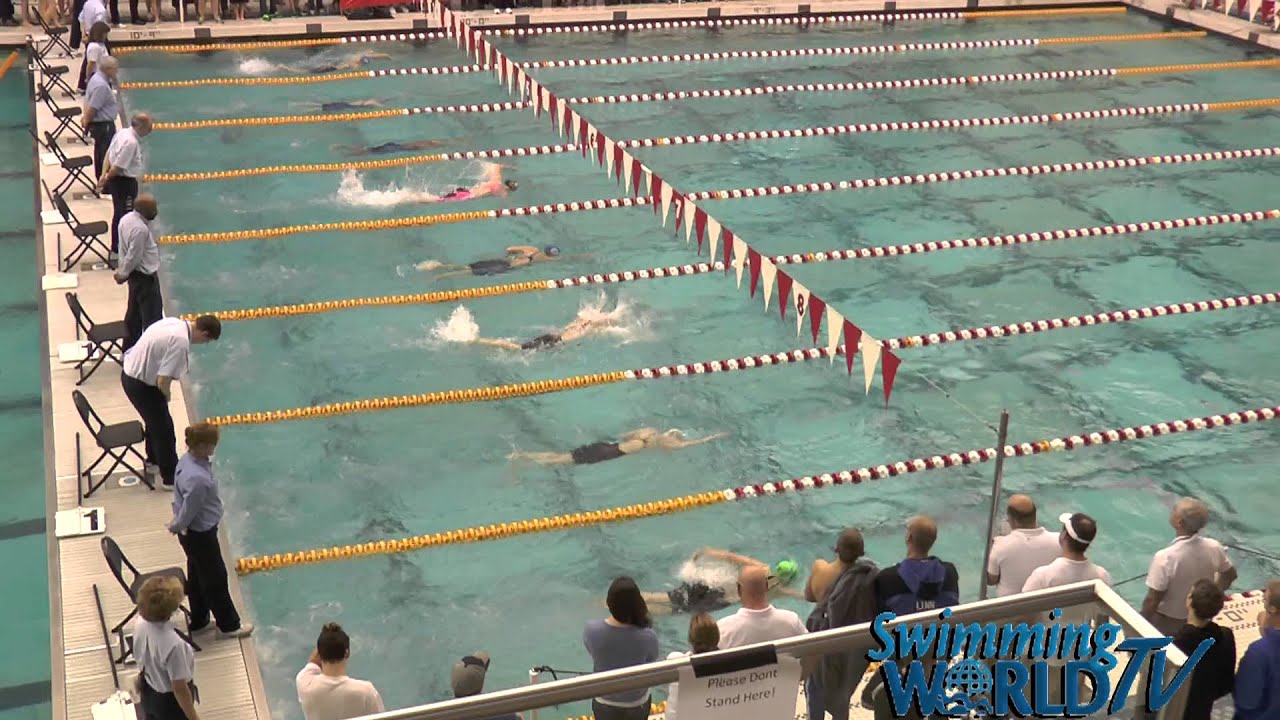 Women's 50 Yard Freestyle B Final - YouTube