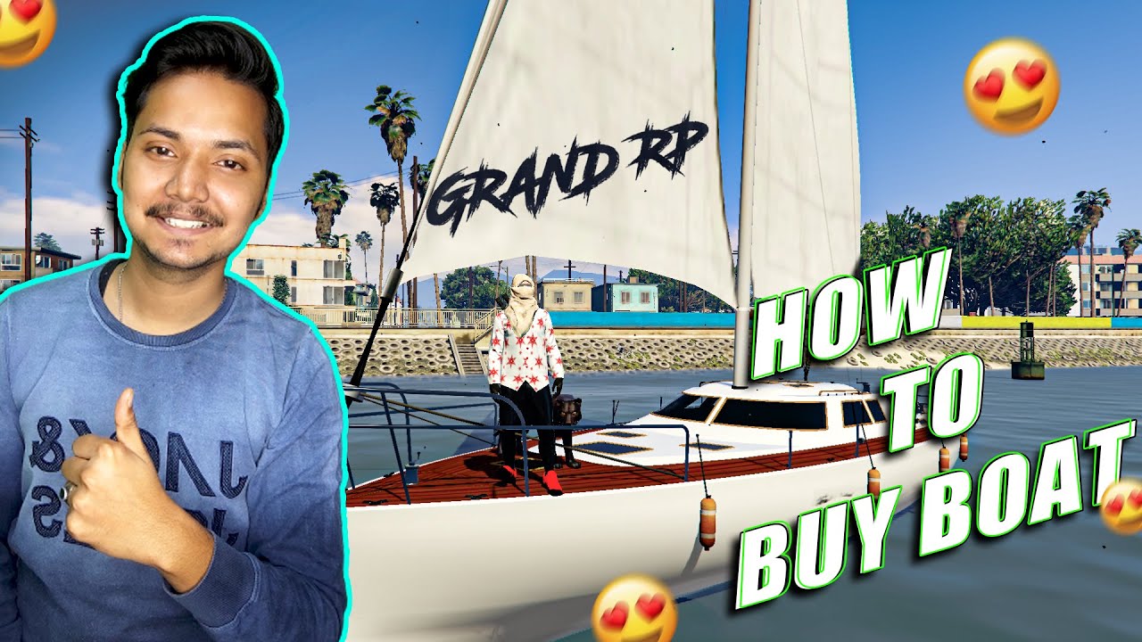GTA V grand rp | How to buy boat in grand rp | HINDI - YouTube