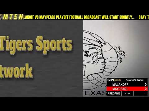 High School Football - Maypearl Panthers vs Malakoff Tigers - 11/13 ...
