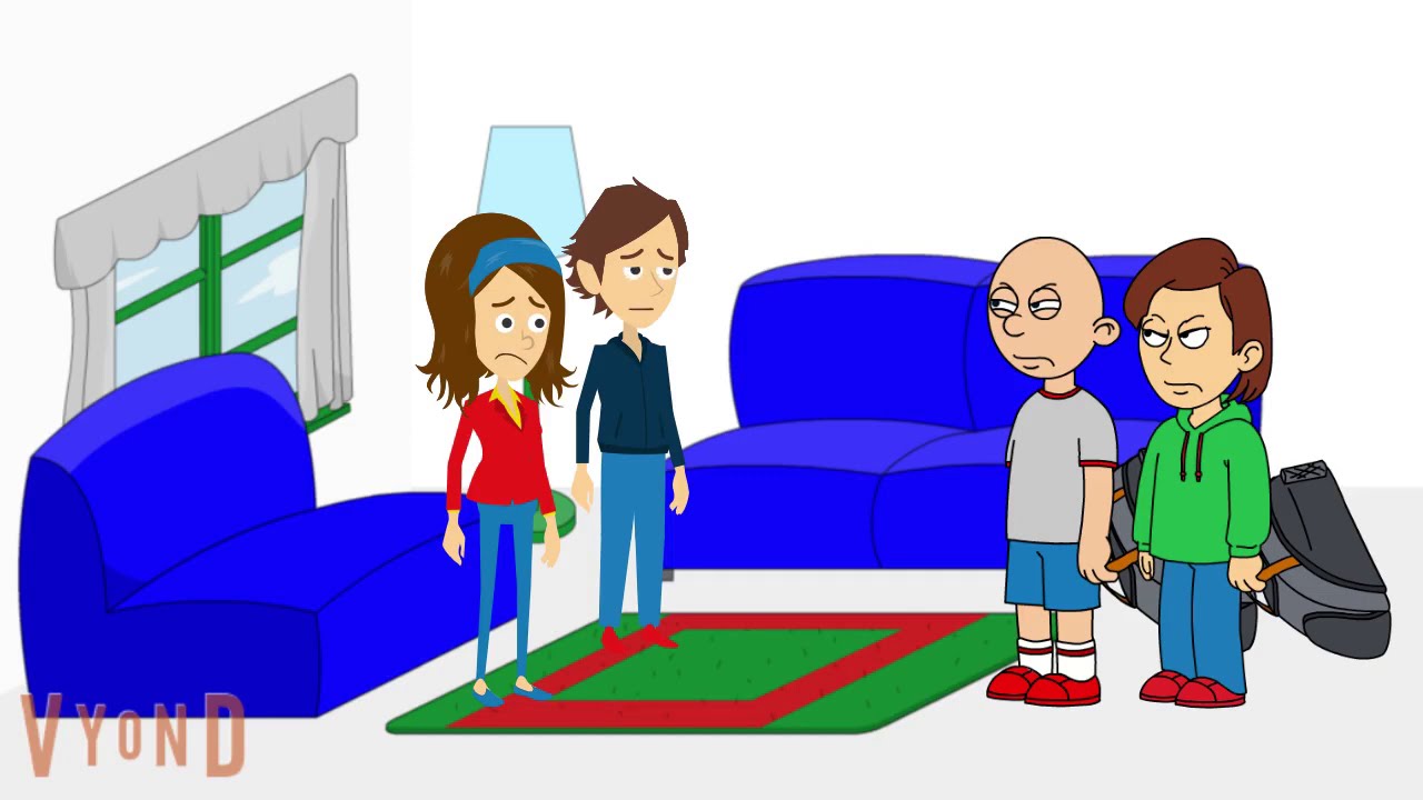 Boris And Classic Caillou Moves Out (Series Finale) - YouTube