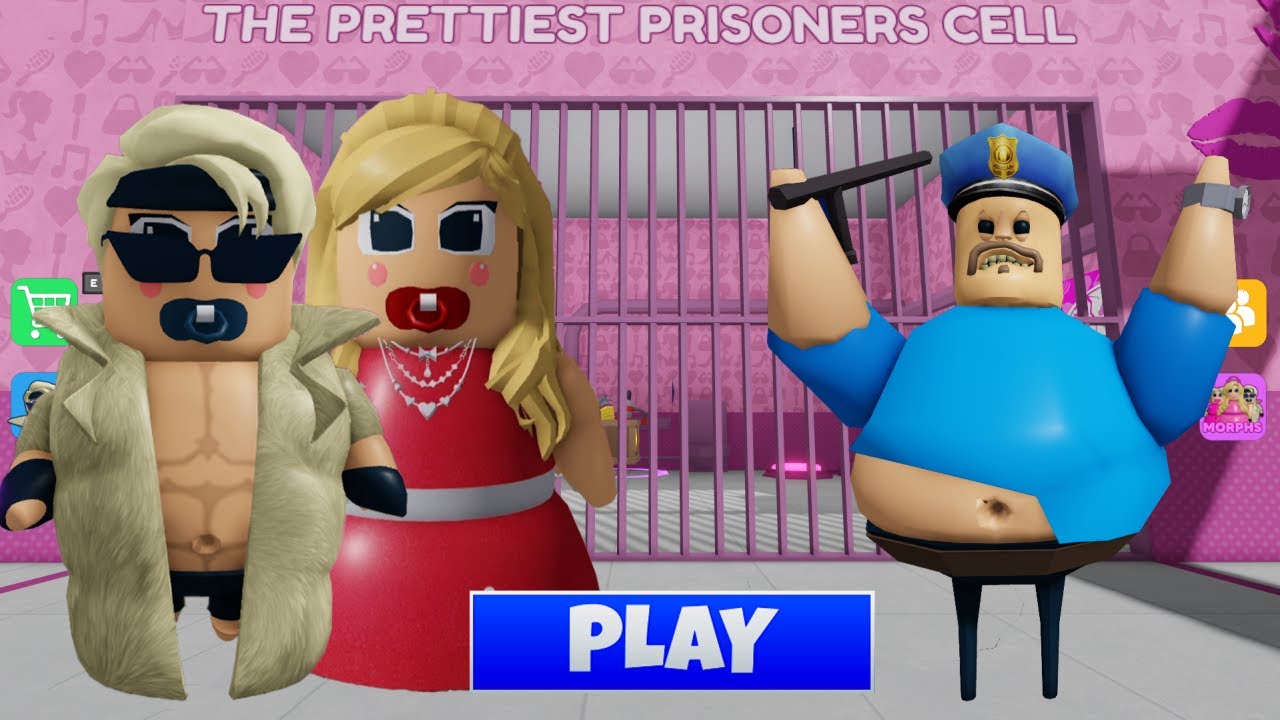 🎀NEW BABY BARBIE BARRY! ! OBBY Walkthrough Full GAMEPLAY #roblox #obby ...