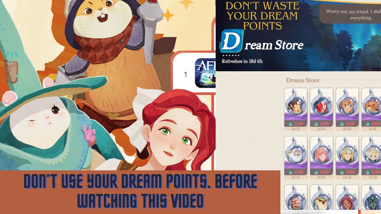 Don't waste your dream points in AFK Journey: The Best Dream Store ...