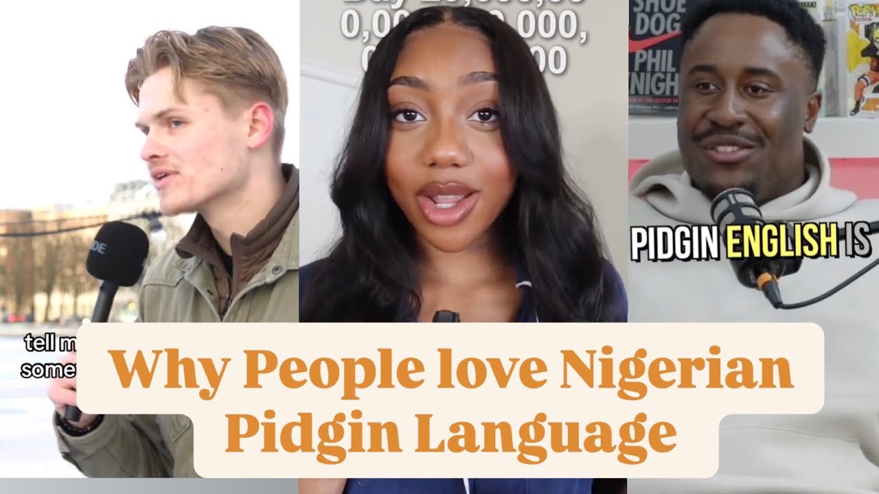 🇳🇬Foreigners get excited about the Nigerian Pidgin language🔥👌🏽I love ...