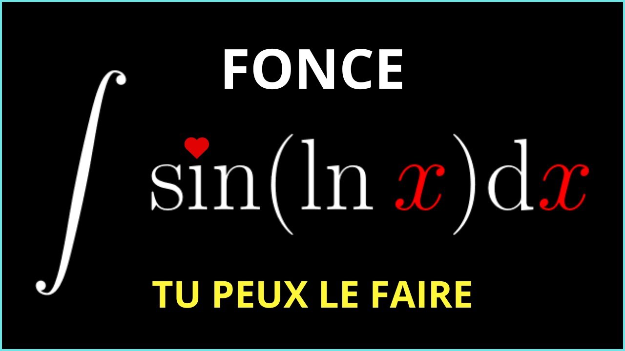Une intégrale FACILE qui semble DIFFICILE| #challengingmathproblems ...