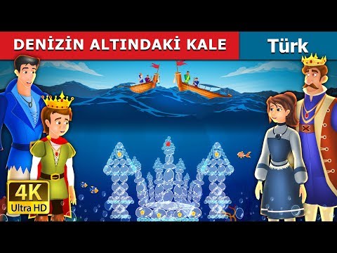 DENİZİN ALTINDAKİ KALE | The Castle Under the sea Story in Turkish | @TurkiyaFairyTales