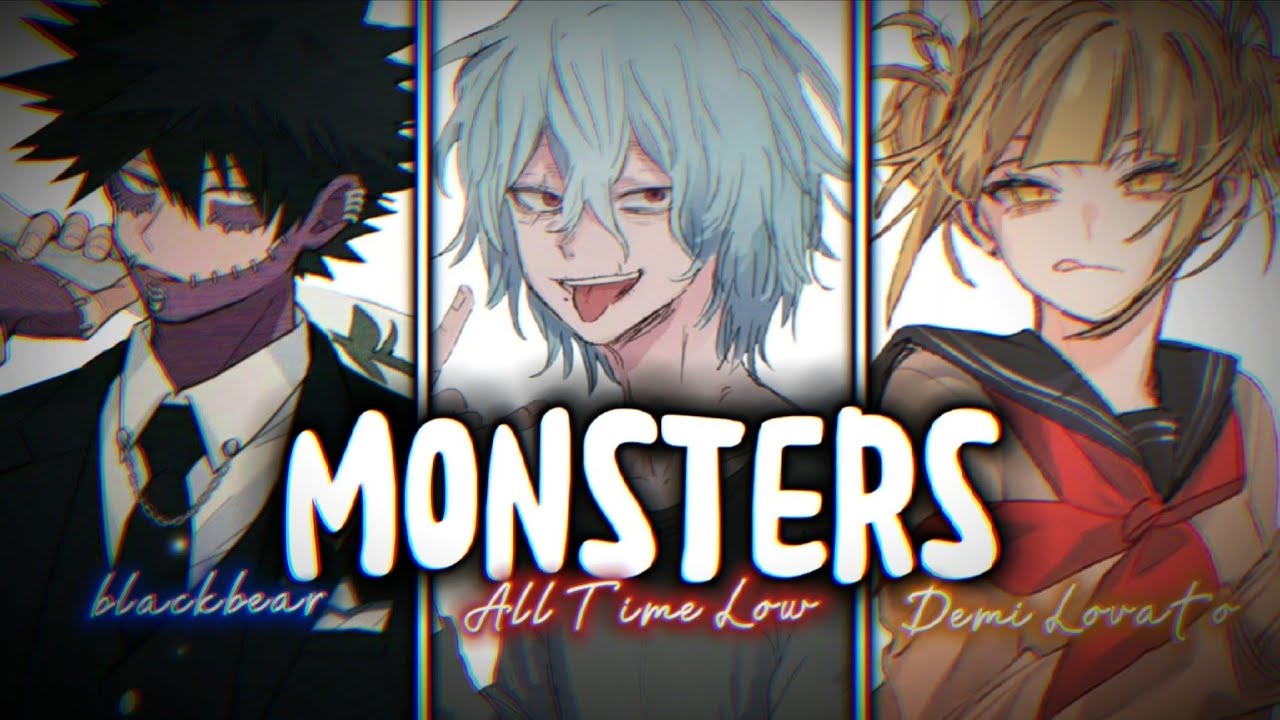 {Nightcore} Monsters ~ All Time Low ft. Demi Lovato & blackbear [SW ...