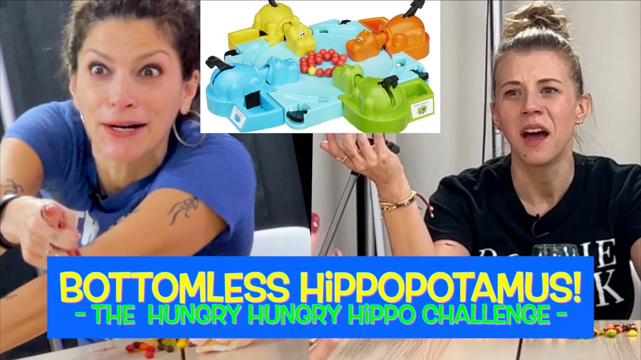 Bottomless Hippopotamus: The Hungry, Hungry Hippo Challenge - YouTube