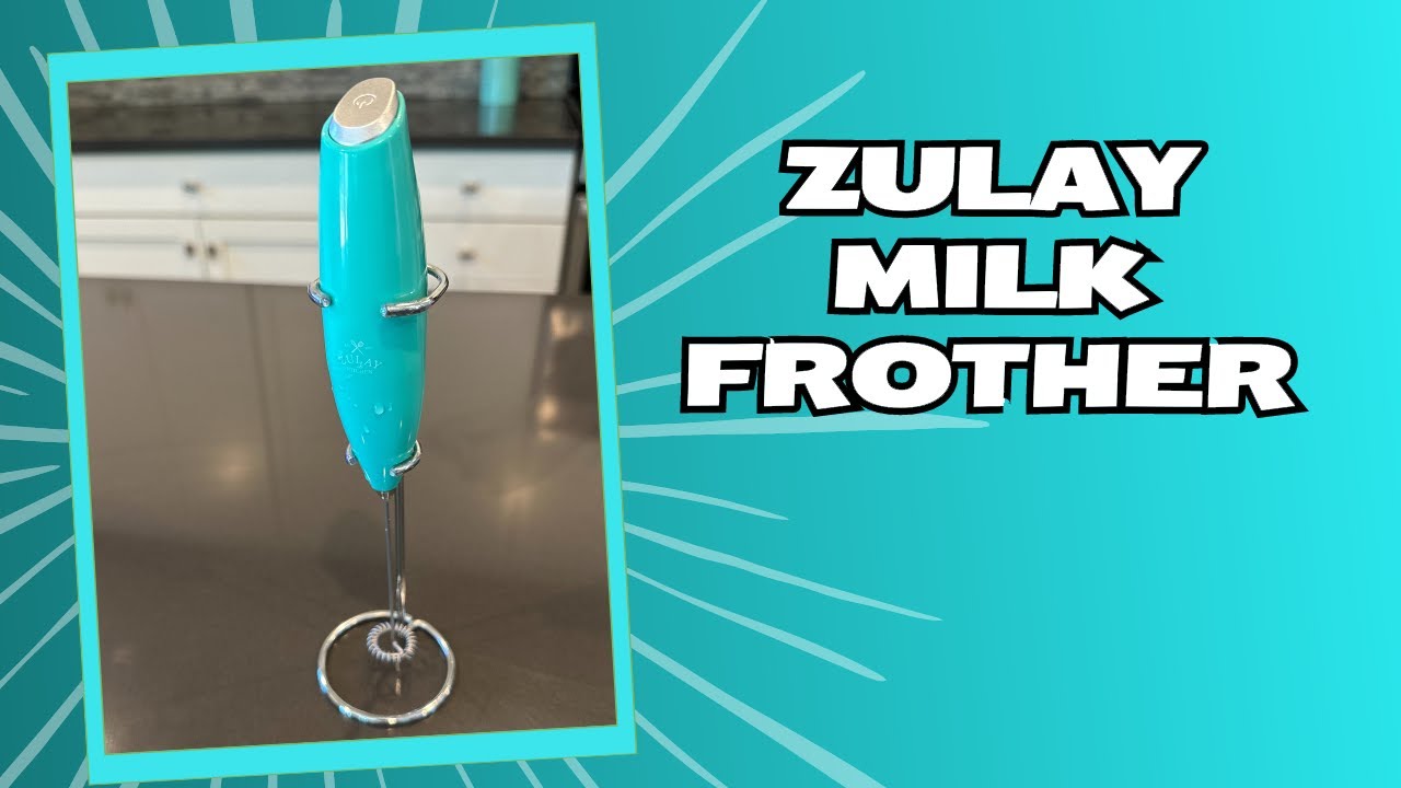 Zulay Powerful Milk Frother - YouTube