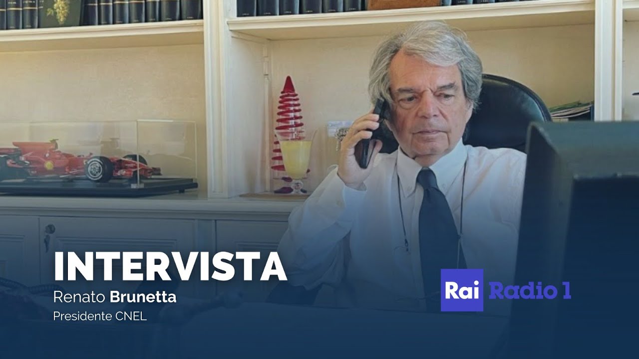 L’intervista del Presidente Brunetta a ‘Zapping’ - Rai Radio 1 - YouTube