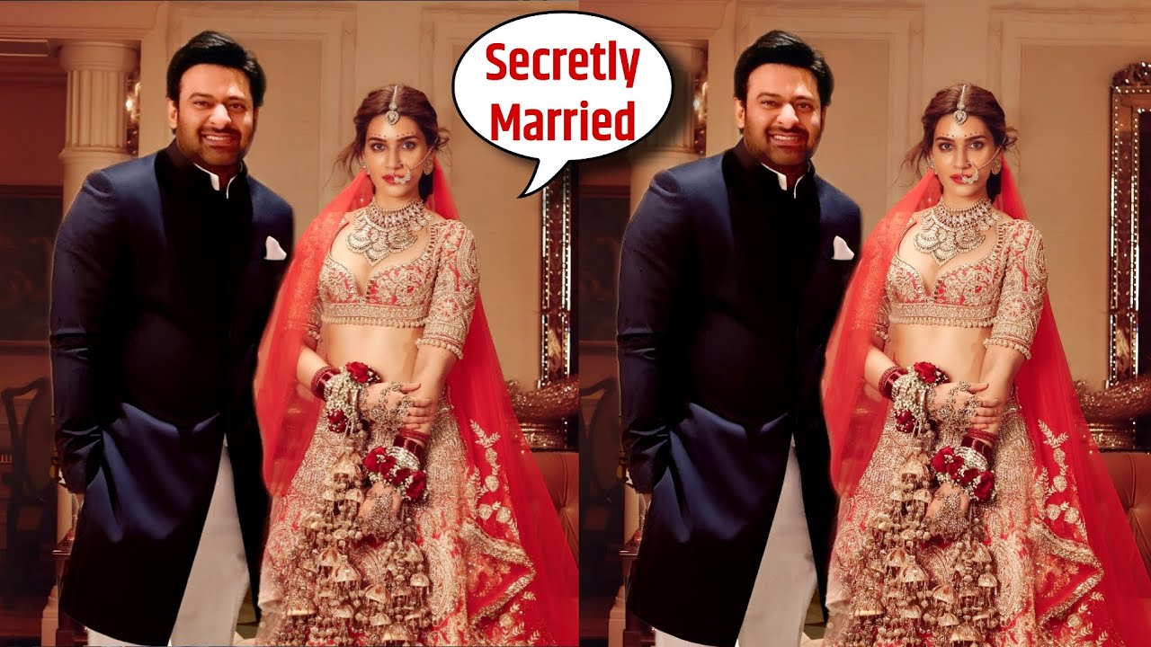Prabhas and Kriti Sanon Secretly Married, Kriti Sanon & Prabhas Wedding ...