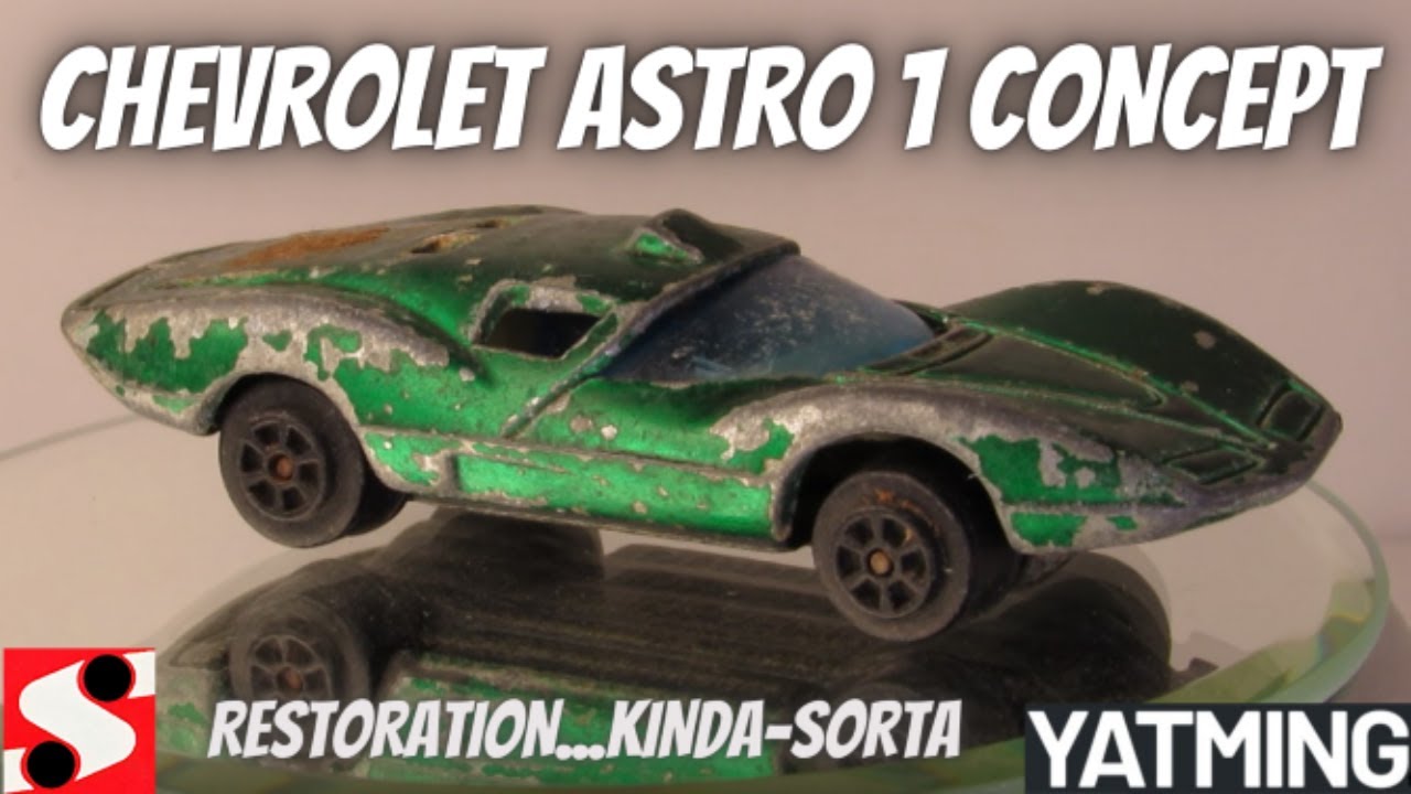 Yatming Chevrolet Astro 1 Concept Car Restoration (kinda sorta) - YouTube