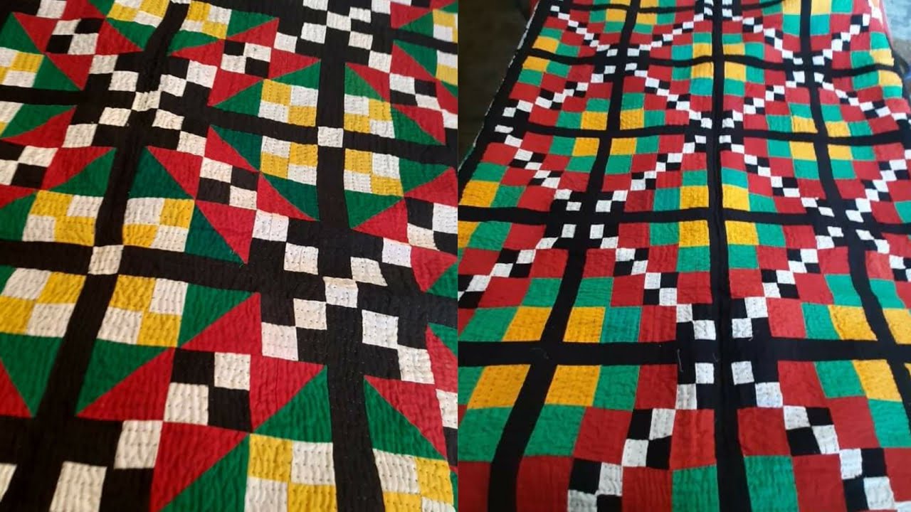 Rilli designs, rilli quilt design, sindhi culture muqadas styles - YouTube