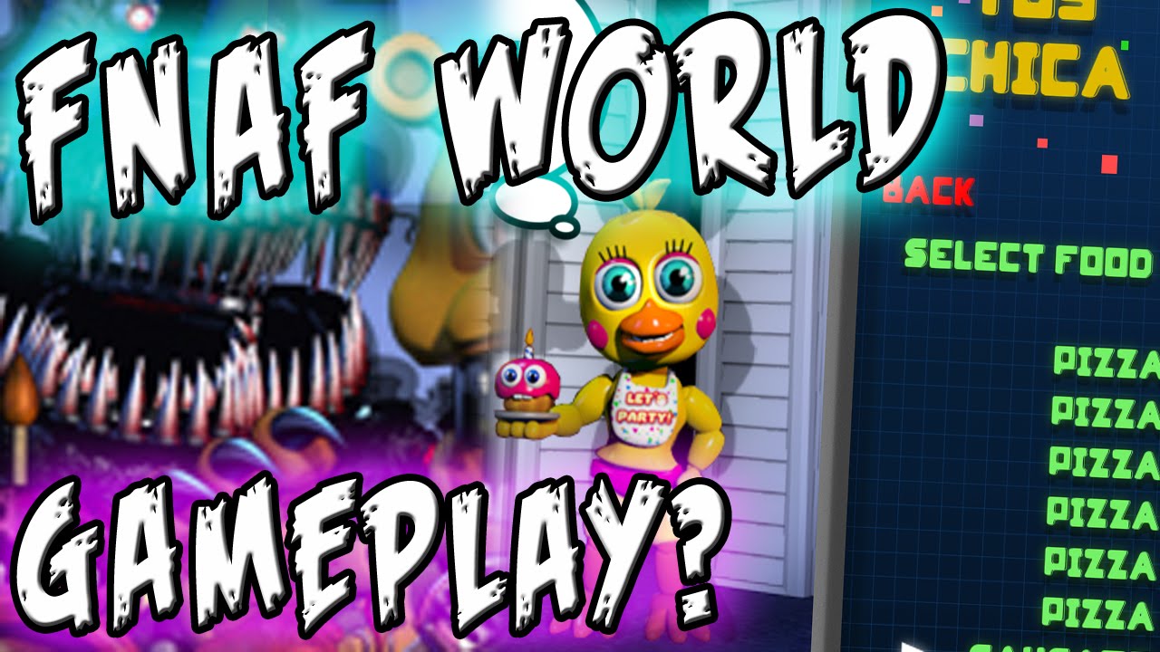 FNAF WORLD || FNAF WORLD Gameplay (Ideas) & Attack Ideas || FIVE NIGHTS ...
